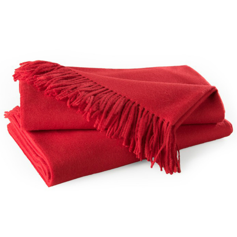 Plaid alpaga rouge - Sweet Alpaga